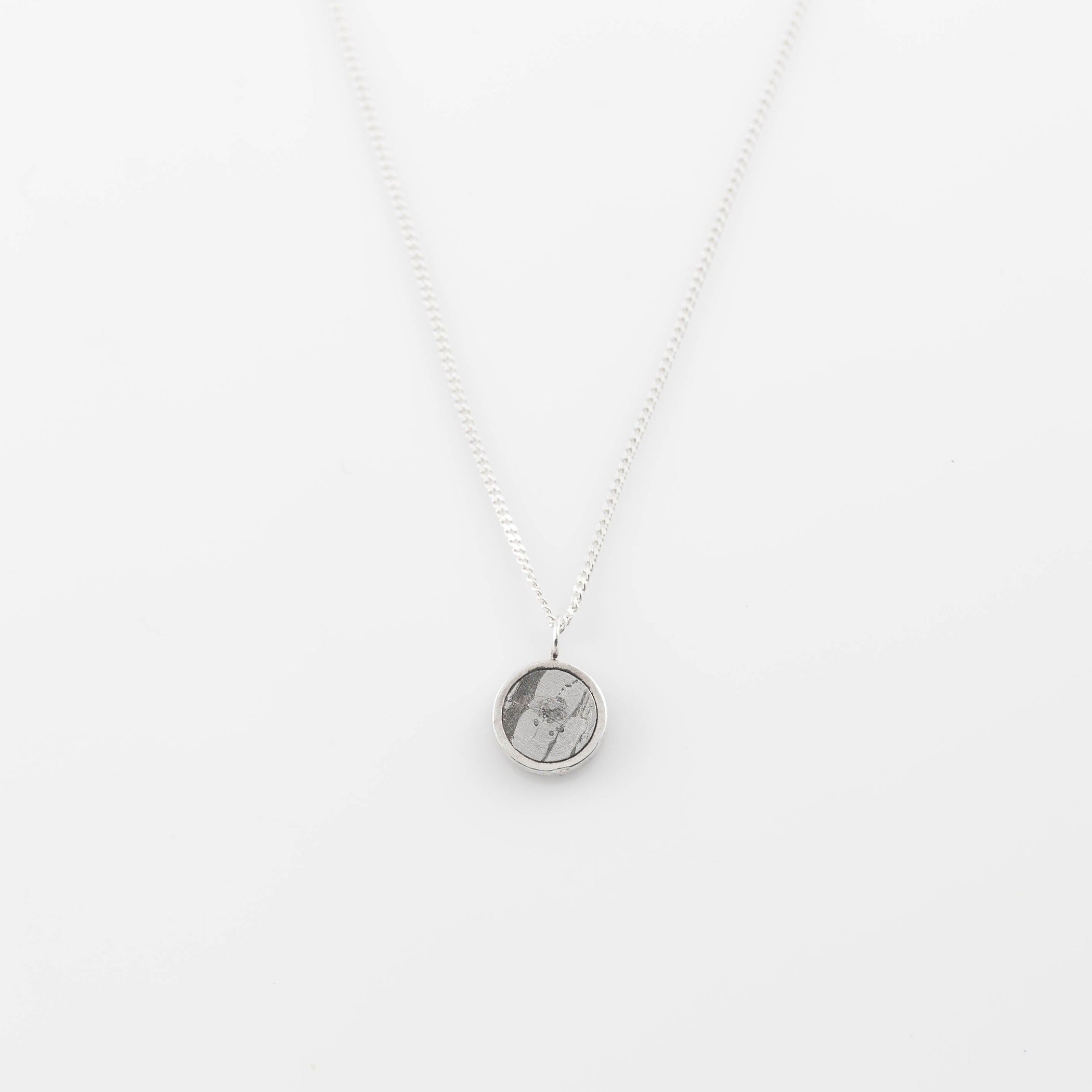 Round Meteorite Necklace– Minted Jewellery